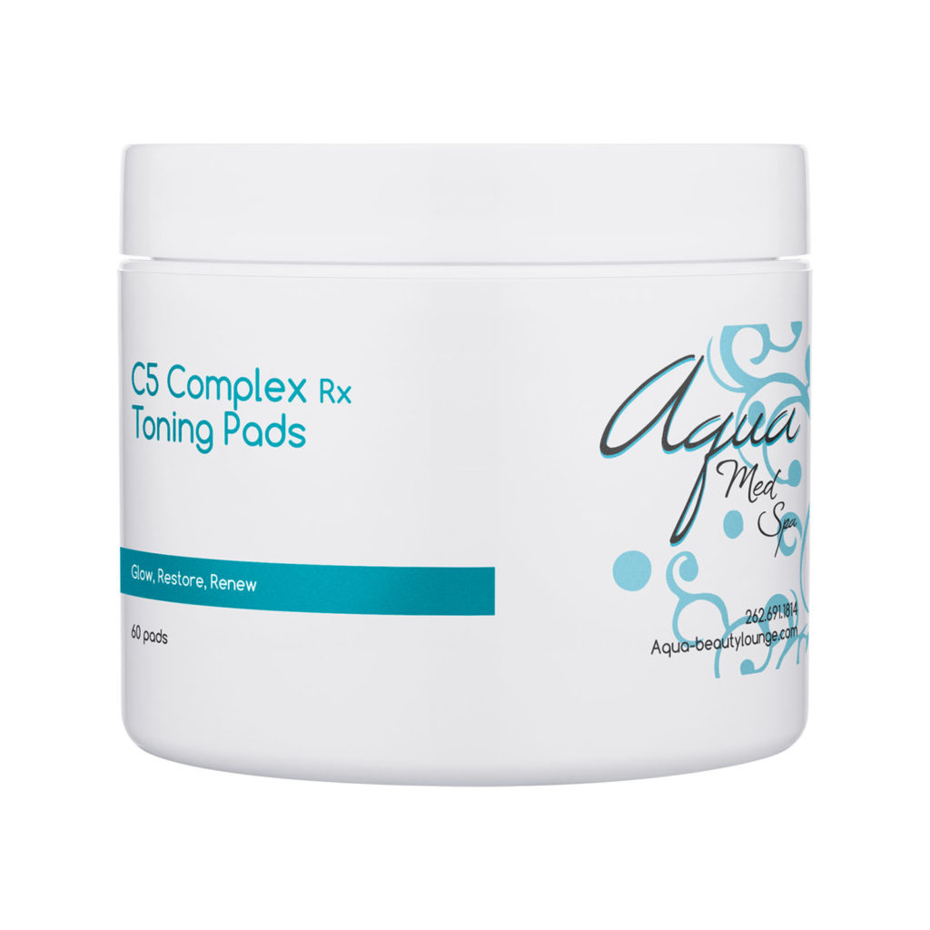 C5 Complex Rx Toning Pads - Aqua Beauty